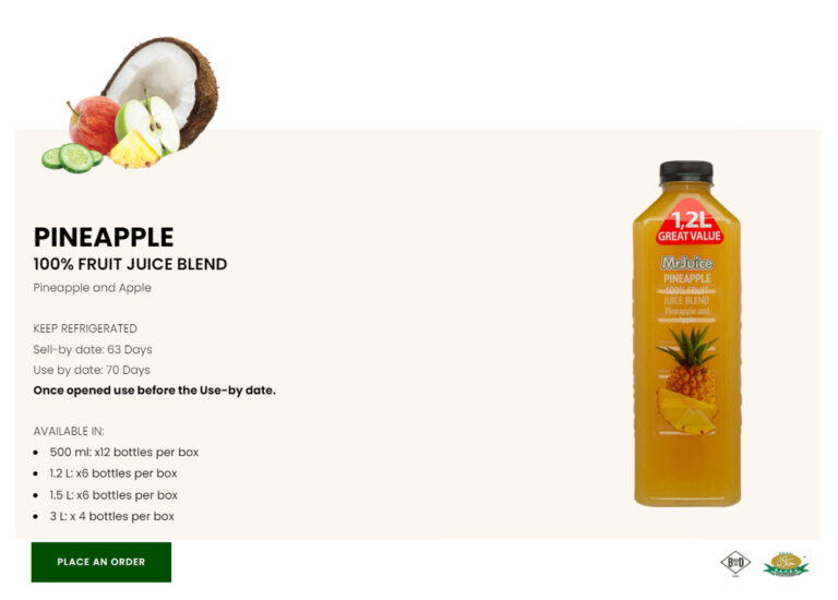 Mr Juice | Bringing Nature to your door